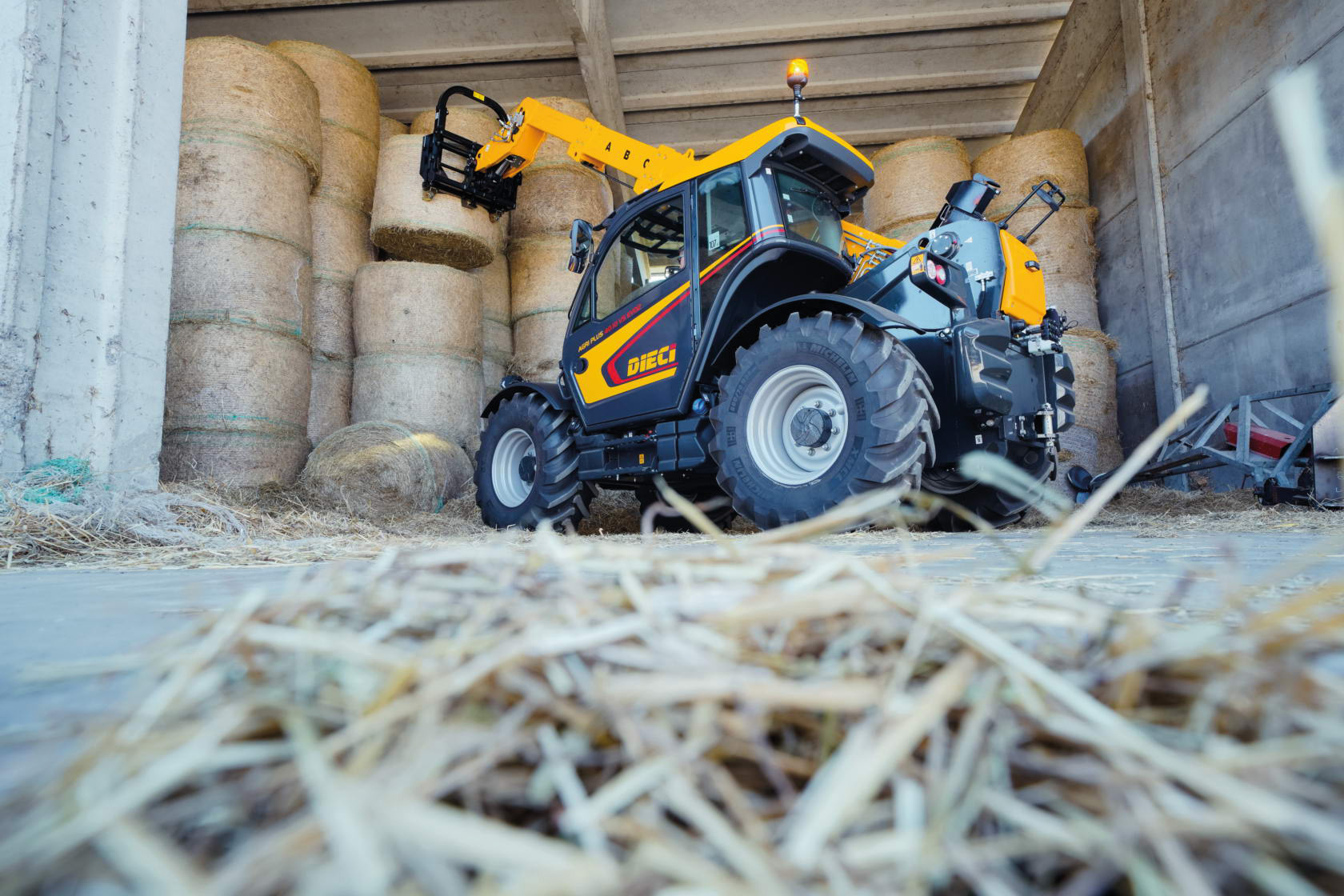Telehandler from Agri-Plus showcased at LAMMA - Midland Farmer Magazine